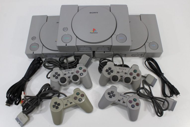 PS1 PlayStation 1 Console + Add On items (A~C) – Retro Games Japan