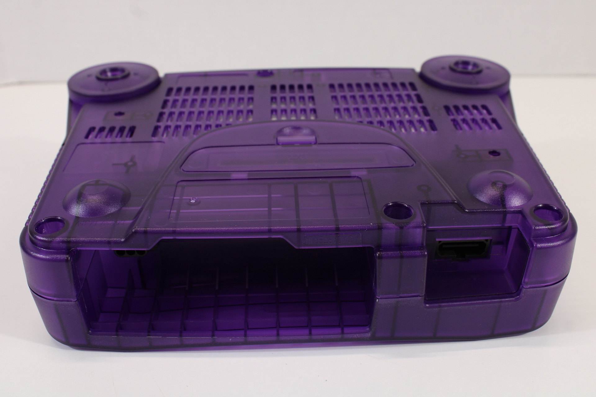 Nintendo 64 Clear Transparent Purple Console LED Mod NTSC REGION FREE ...