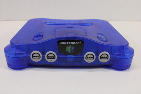 Nintendo 64 Clear Transparent Blue Console LED Mod NTSC REGION FREE (B ...