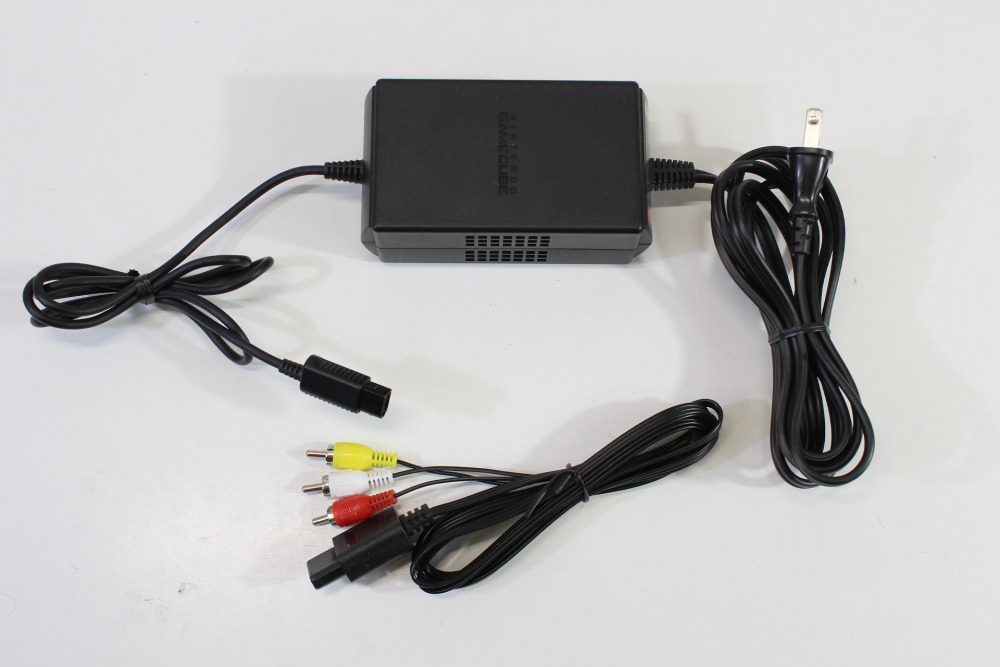 Nintendo GameCube Console Pastel Pink DOL-001 & AC Adapter AV Cable GC ...