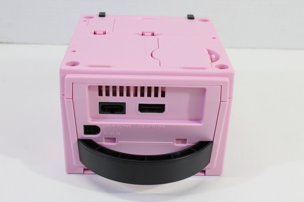 Nintendo GameCube Pastel Pink Console DOL-001 & Black Controller AV ...
