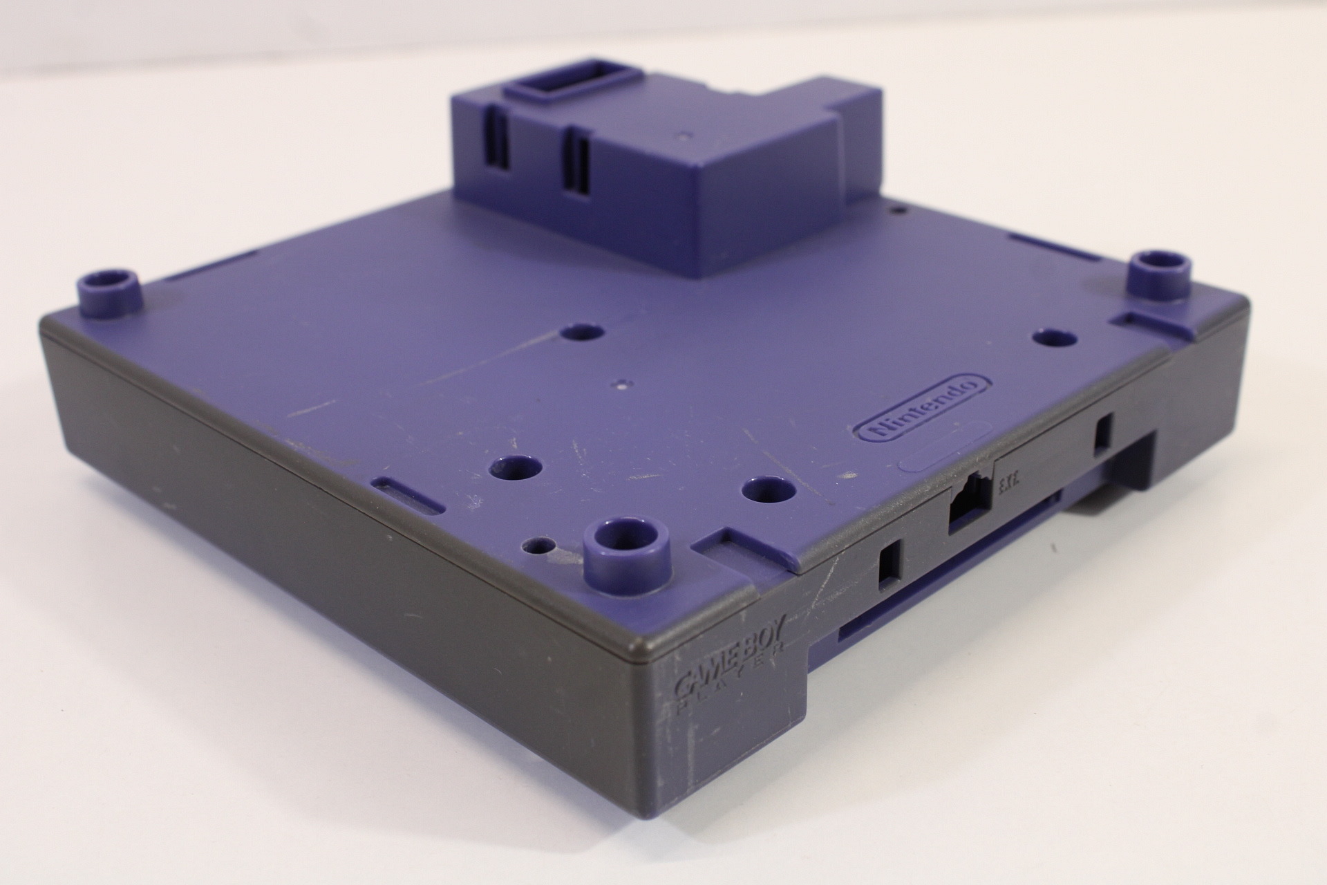 Nintendo GameCube Gameboy Player Shell Only Indigo Purple Discolored ...