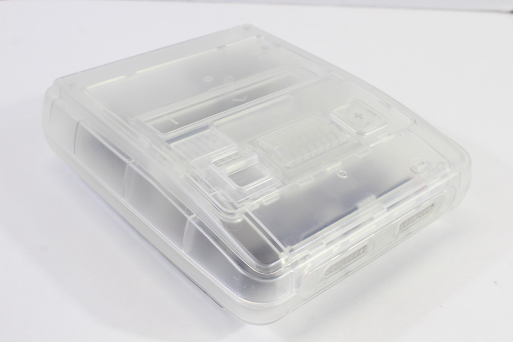 Super Famicom Console Transparent Crystal Clear White Controller x1 AC ...