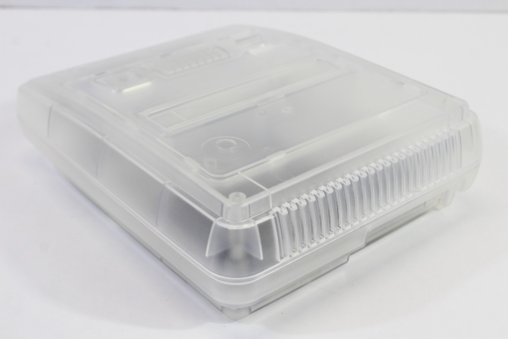 Super Famicom Console Transparent Crystal Clear White Controller x1 AC ...