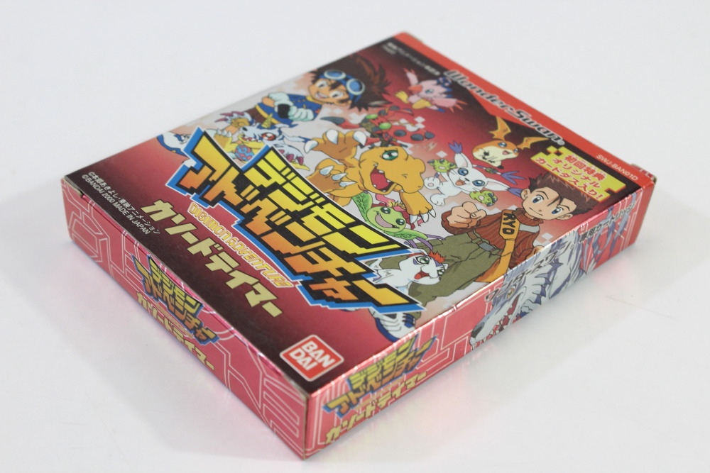Digimon Adventure Cathode Tamer CIB Boxed (A) WonderSwan WS – Retro Games Japan