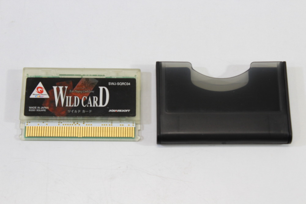 Wild Card Role Playing Card Game CIB Boxed (B) WonderSwan Color WS WSC ...