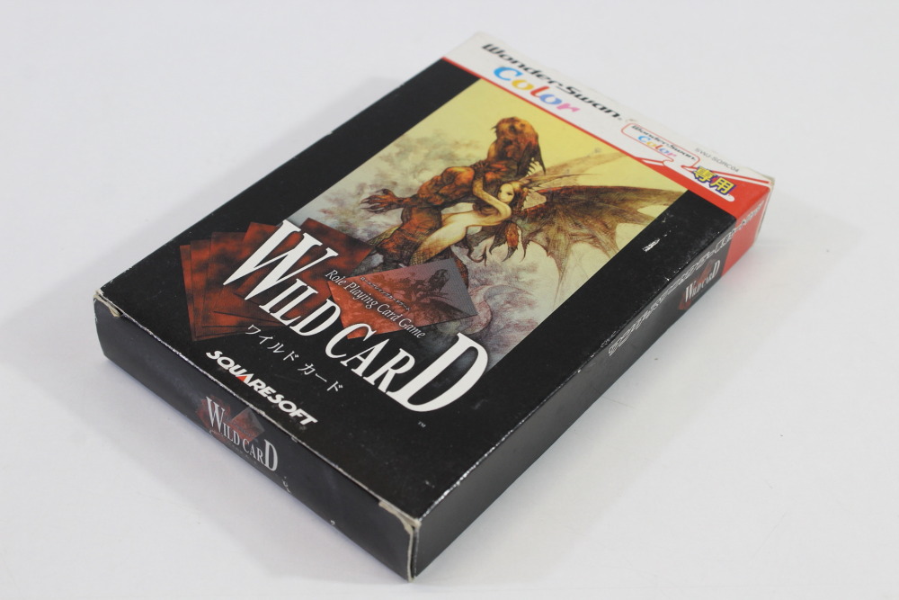 Wild Card Role Playing Card Game CIB Boxed (B) WonderSwan Color WS WSC ...