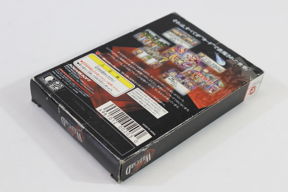 Wild Card Role Playing Card Game CIB Boxed (B) WonderSwan Color WS WSC ...