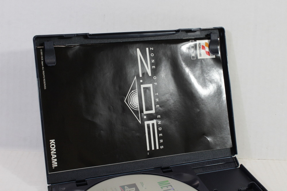 Z.O.E. Zone of Enders ZOE Hideo Kojima CIB (B) SONY PlayStation 2 PS2 ...
