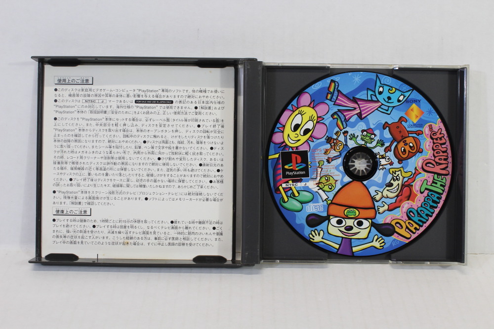 No Manual Parappa The Rapper (B) SONY PlayStation 1 PS1 – Retro Games Japan