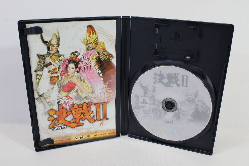 Lot of 3 Kessen 1 2 II 3 III (B) SONY PlayStation 2 PS2 – Retro Games Japan