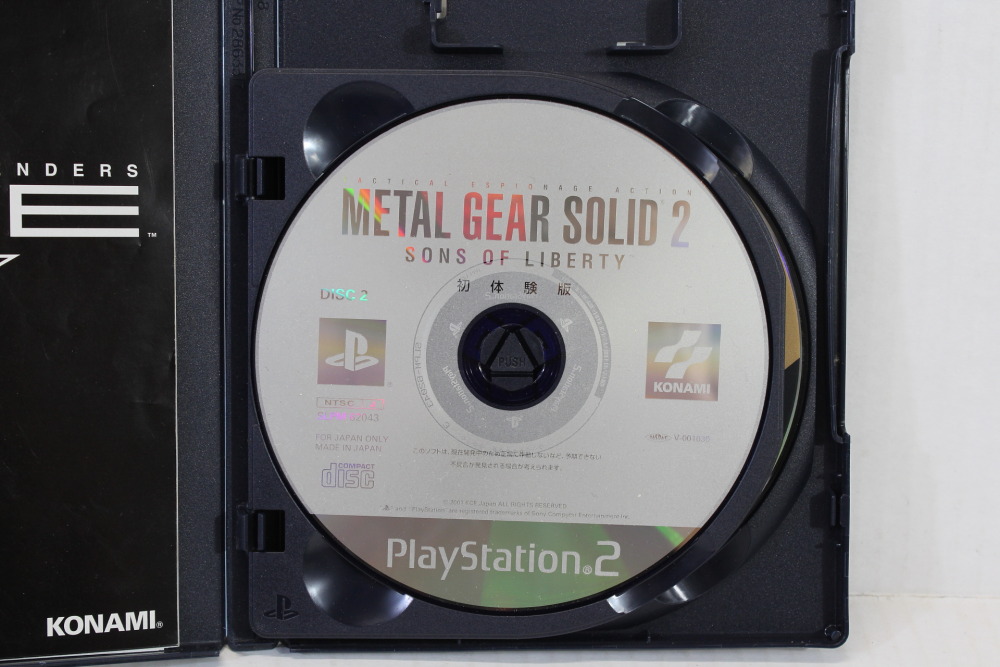 Z.O.E. Zone of Enders ZOE Hideo Kojima CIB (B) SONY PlayStation 2 PS2 ...