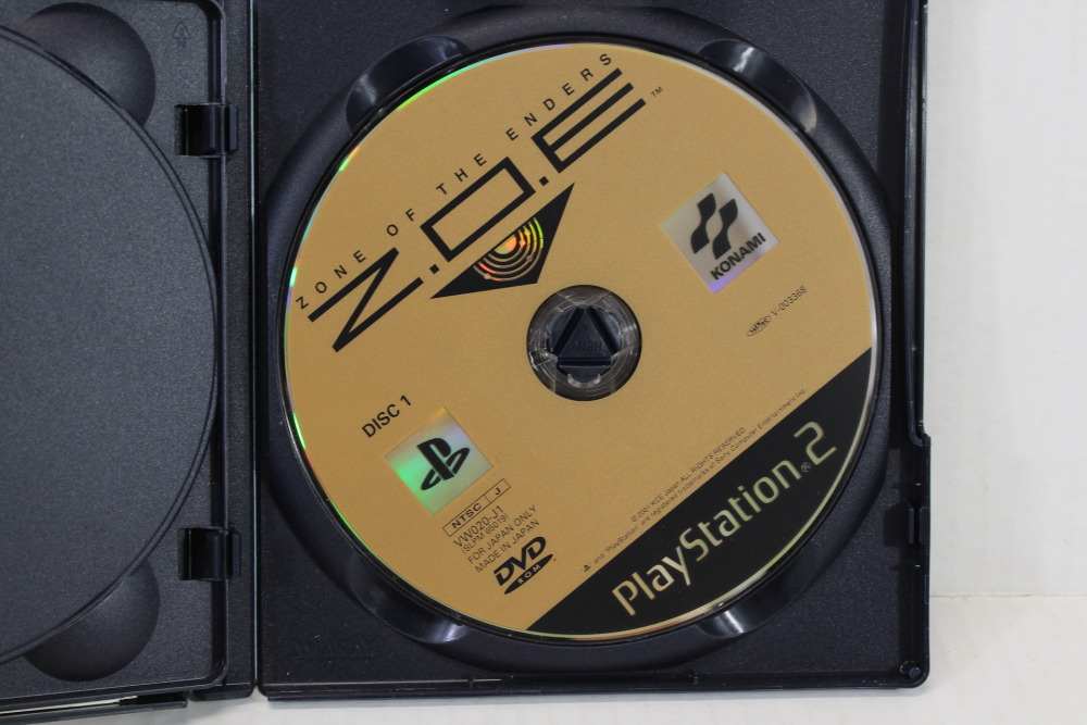 Z.O.E. Zone of Enders ZOE Hideo Kojima CIB (B) SONY PlayStation 2 PS2 ...