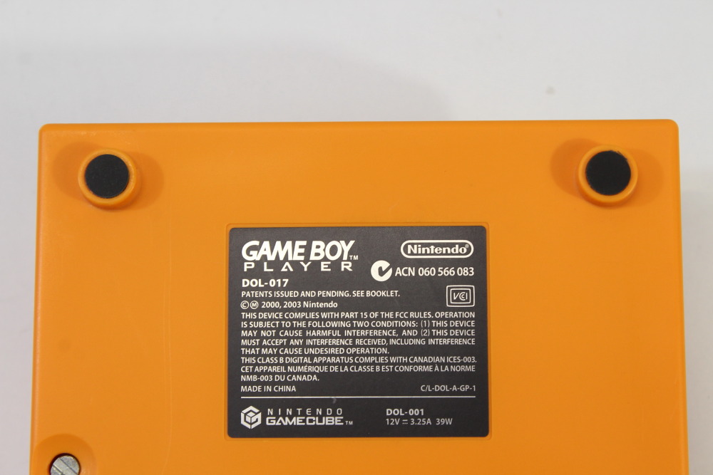 Nintendo Gamecube Gameboy Player Orange DOL-017 (B Discolored) – Retro ...