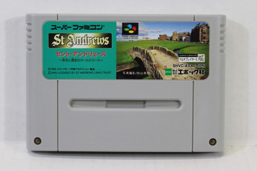 St Andrews Old Course Golf (B) Nintendo Super Famicom SFC – Retro Games ...