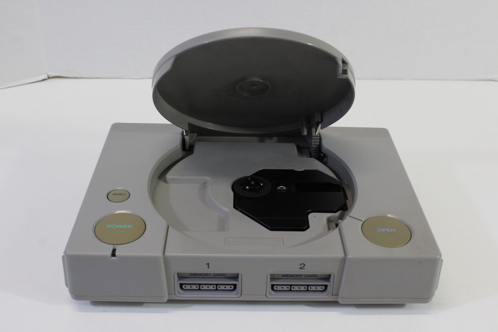 SONY PlayStation 1 PS1 Console SCPH-5500 & AC AV PS1 (C Intro Glitchy ...