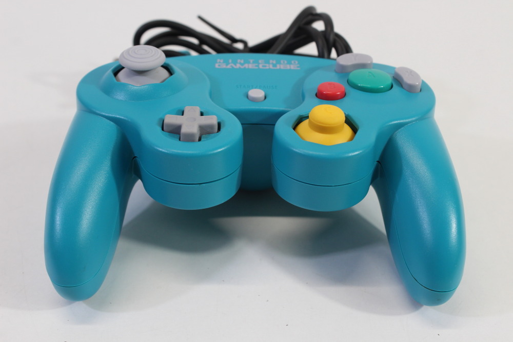 Official Nintendo Gamecube Controller Emerald Blue Teal OEM GC (A ...