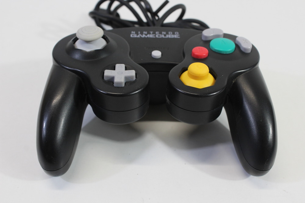 Official Nintendo Gamecube Controller Jet Black T3 OEM GC (B) Nintendo ...