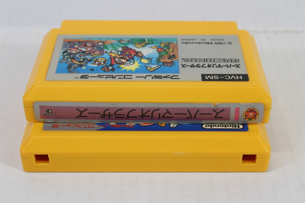 Lot of 2 Super Mario Bros 1 & 3 (B) Nintendo Famicom FC – Retro Games Japan