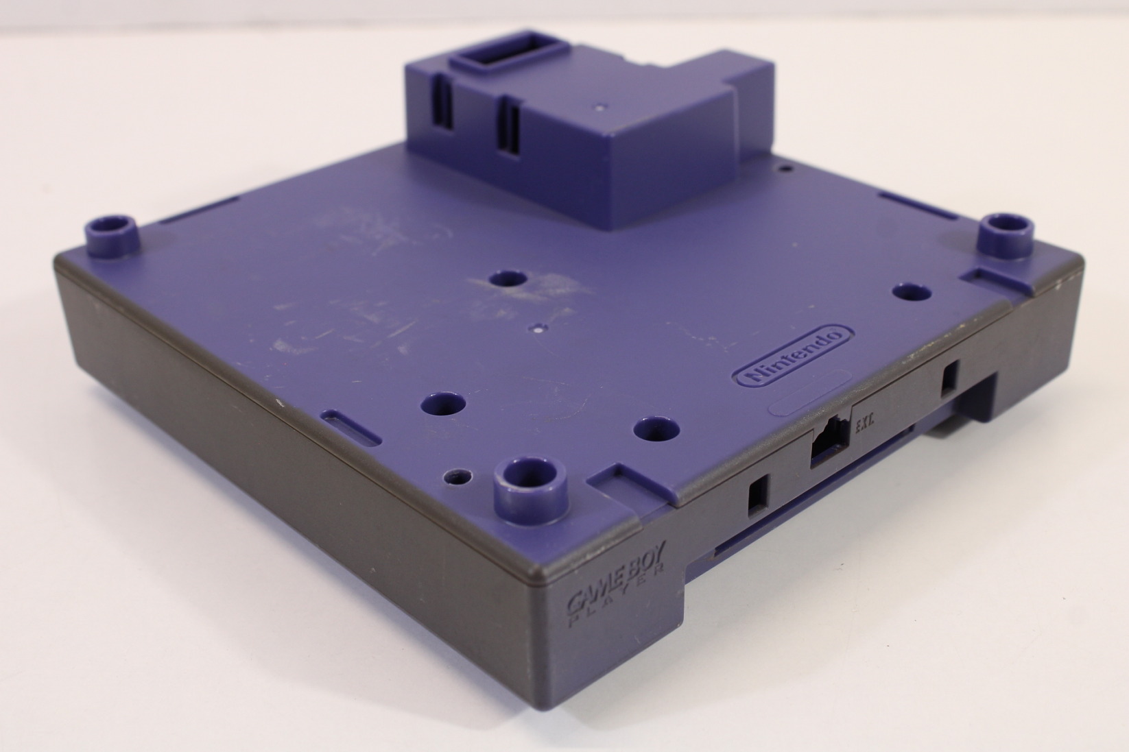Nintendo GameCube Gameboy Player Shell Only Indigo Purple Discolored ...