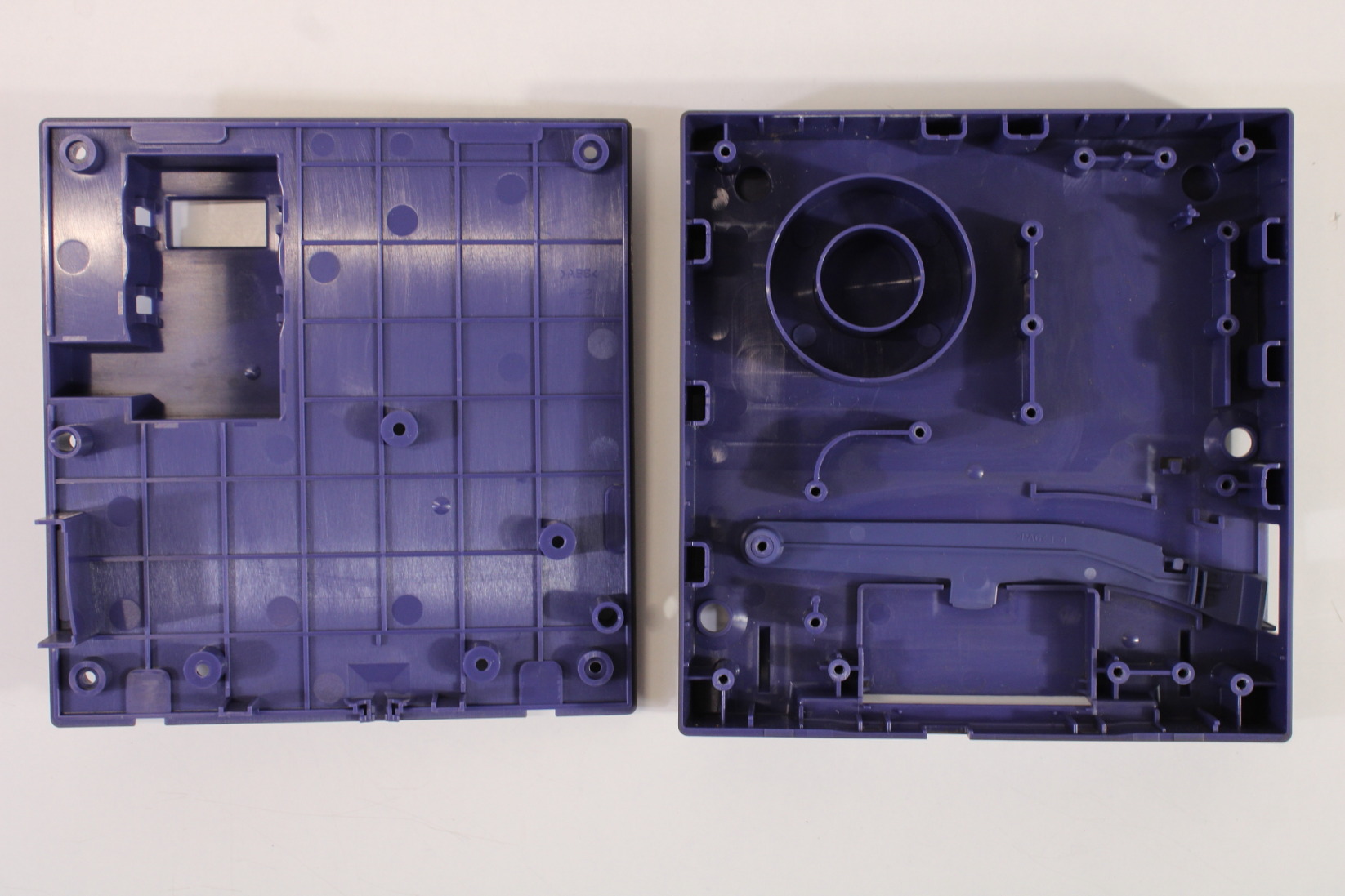 Nintendo GameCube Gameboy Player Shell Only Indigo Purple Discolored ...