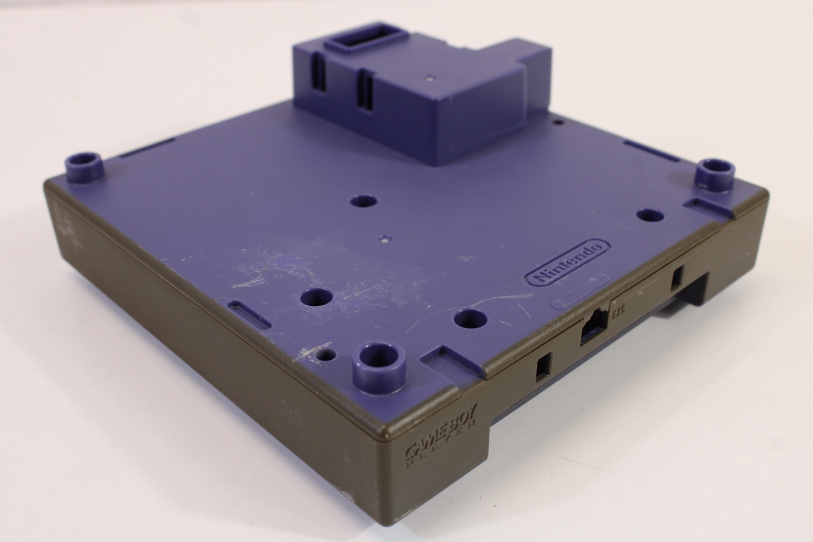 Nintendo GameCube Gameboy Player Shell Only Indigo Purple Discolored ...