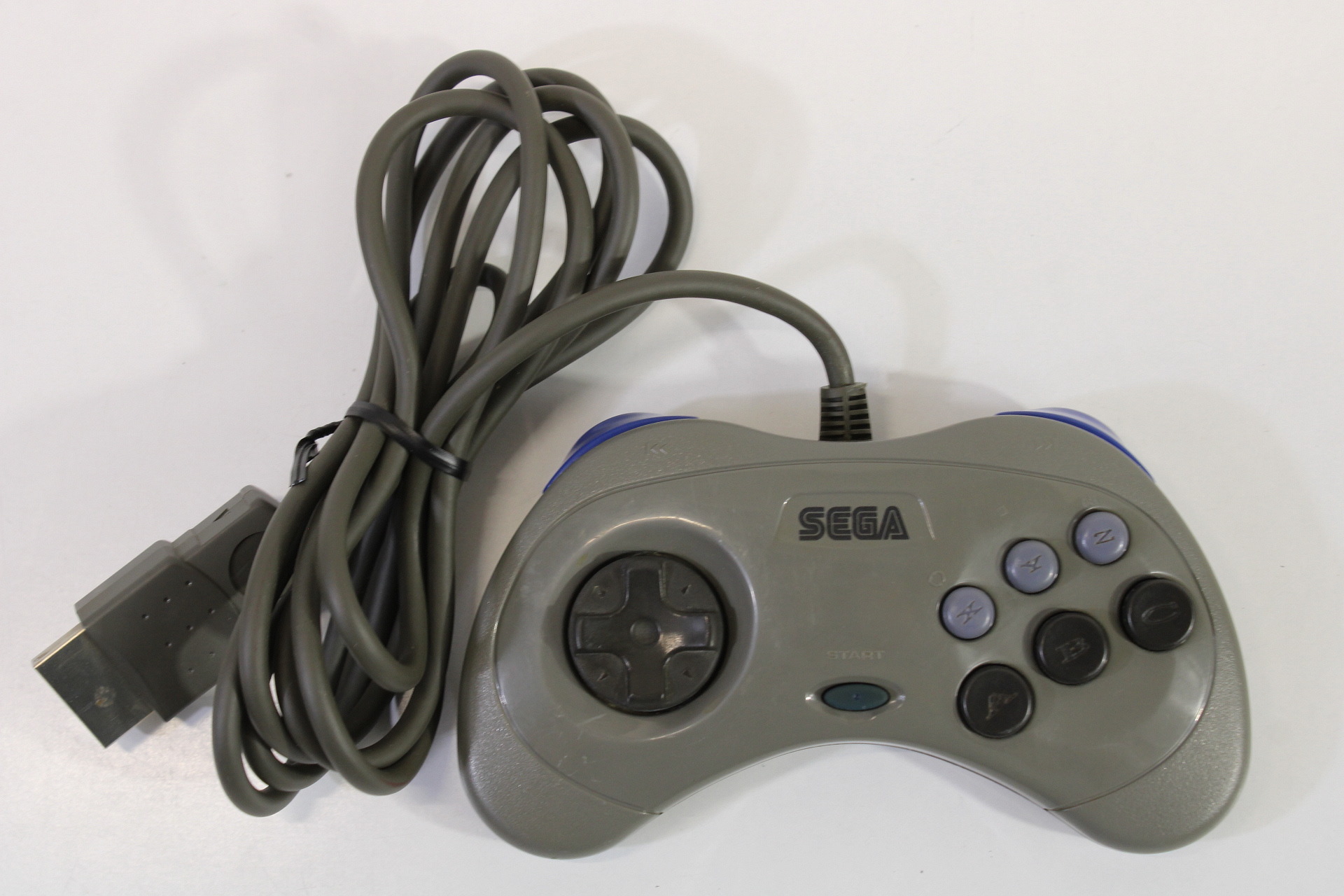 Official Sega Saturn Gray Controller HSS-0101 OEM SS (B) – Retro Games ...