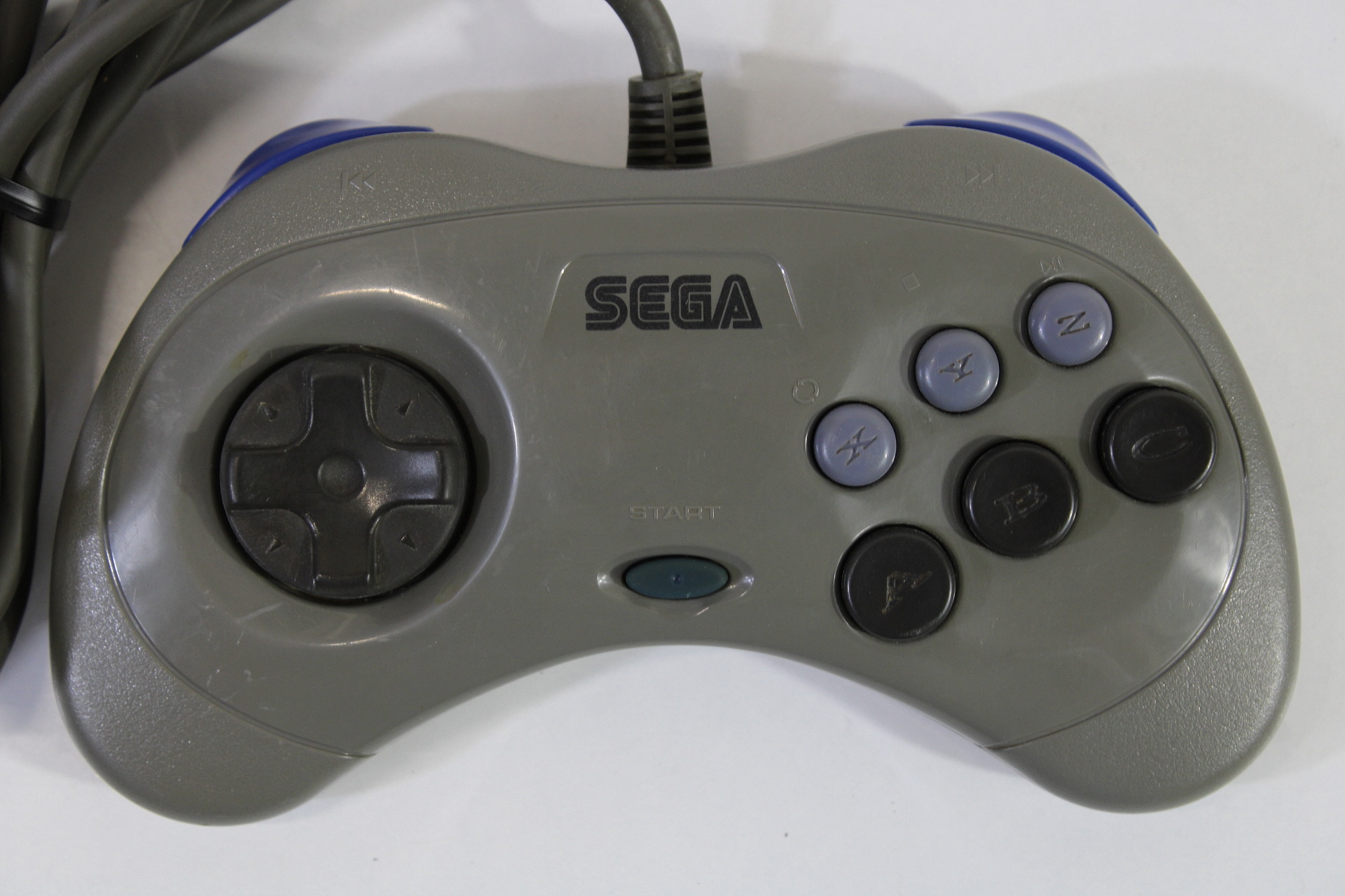 Official Sega Saturn Gray Controller HSS-0101 OEM SS (B) – Retro Games ...