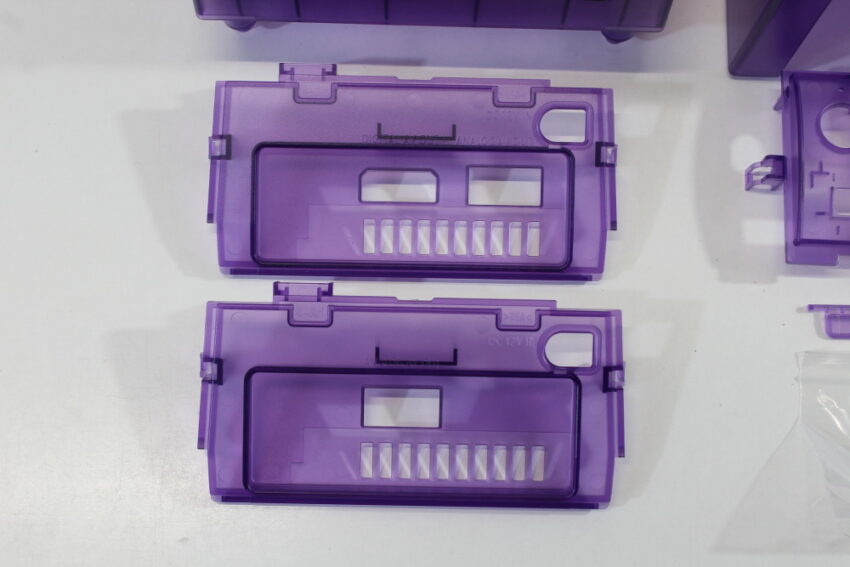 Nintendo GameCube Console Clear Translucent Purple Replacement Shell ...